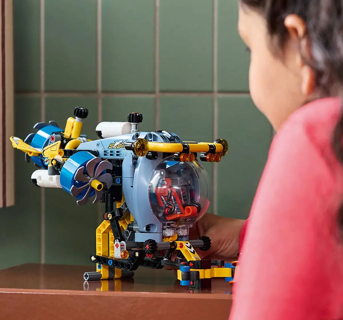 Buy LEGO Technic Deep-Sea Research Submarine Toy Set 42201 Building ...