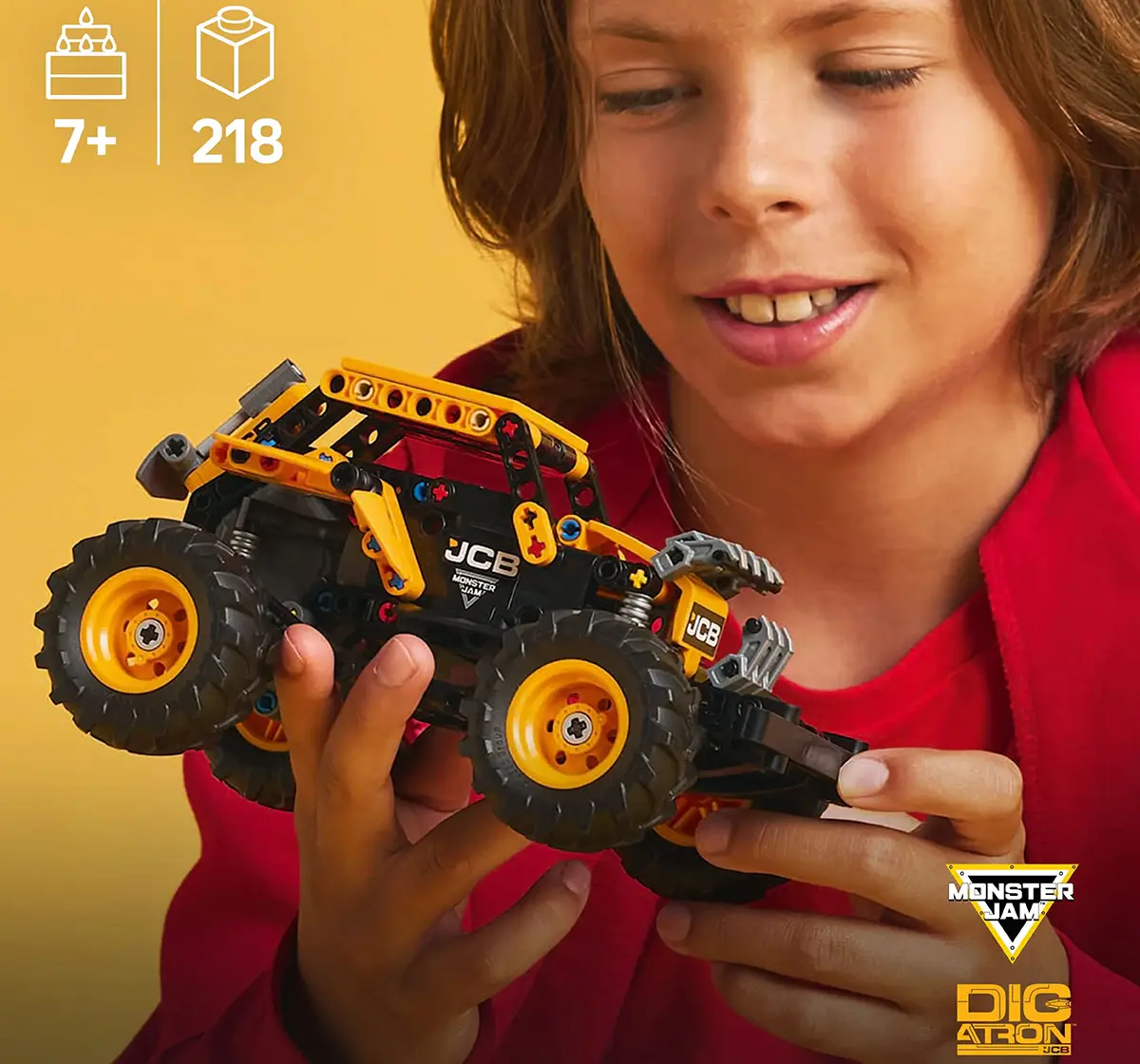Buy LEGO Technic Monster Jam Digatron Pull-Back Truck Toy 42199 ...