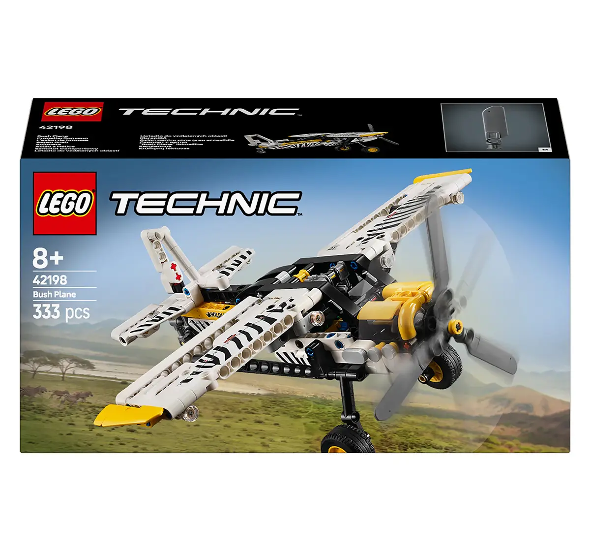 Buy LEGO Technic Bush Plane Aircraft Toy Vehicle Gift Set for Kids ...