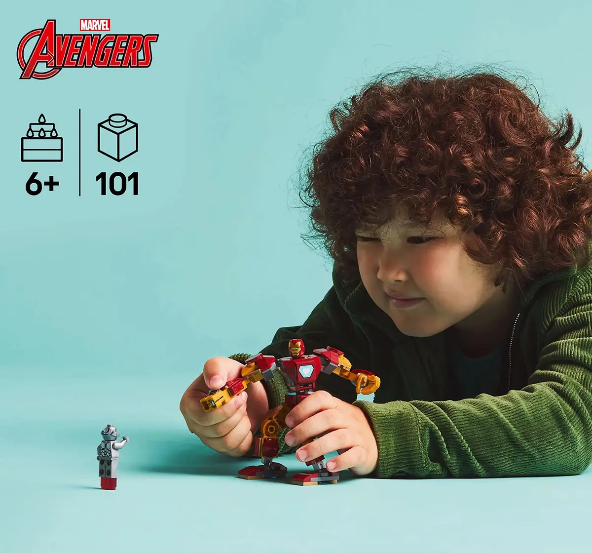 Buy LEGO Marvel Iron Man Mech vs. Ultron Buildable Super Hero Figure ...