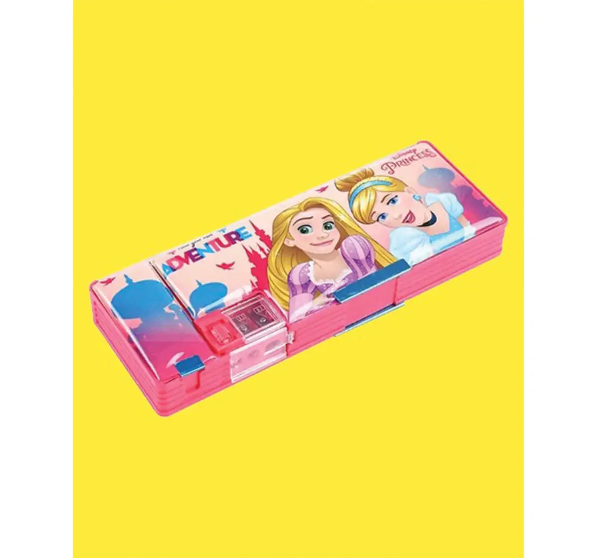 Buy Striders Disney Princess Magnetic Pencil Box with Extra Storage 1 ...