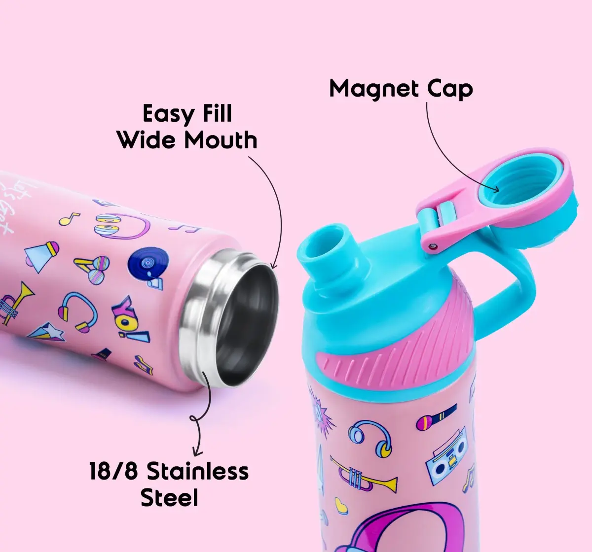 Buy Rabitat Zylo Vacuum Insulated Stainless Steel Bottle 550 ml-Miss ...