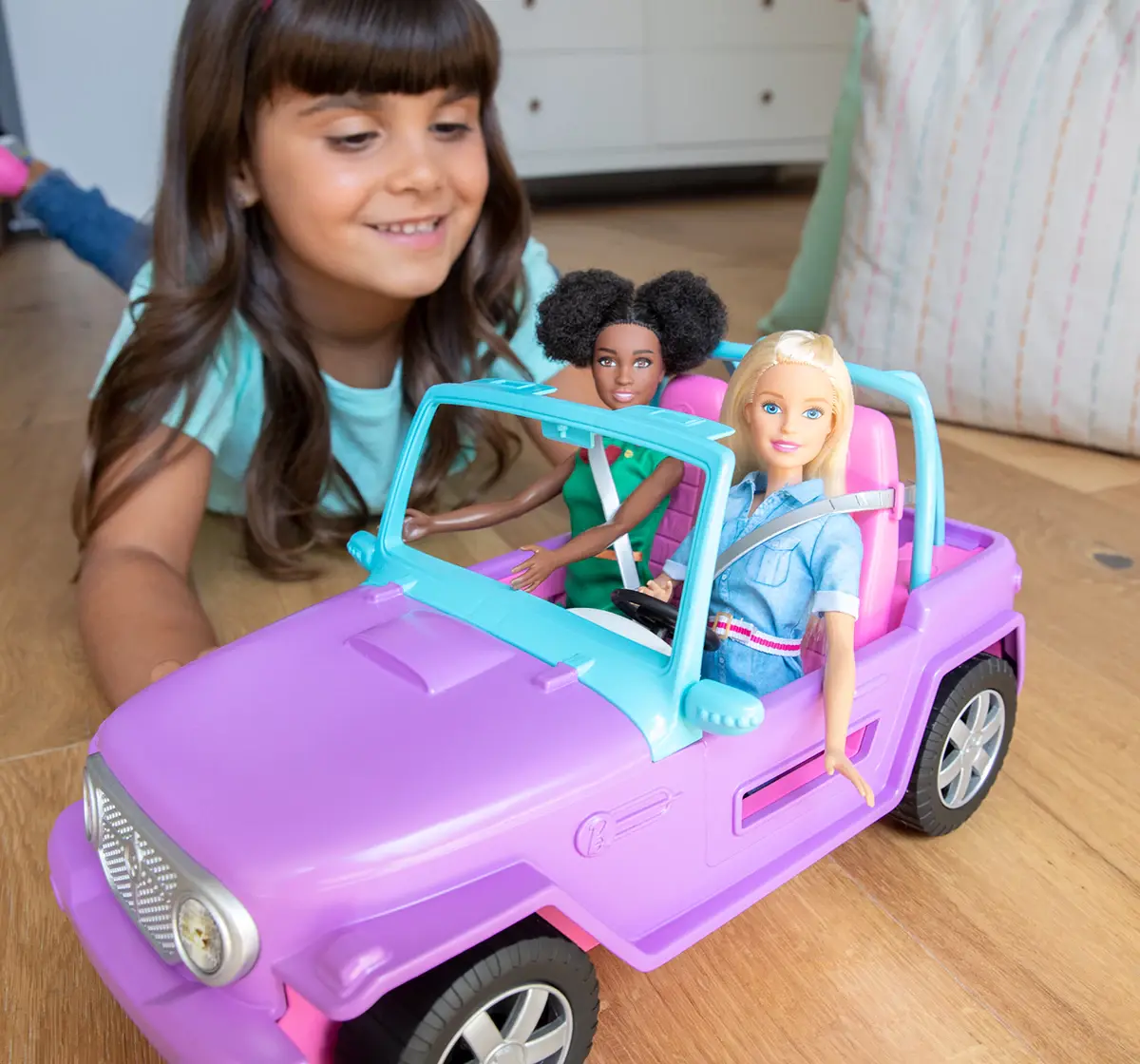 Buy Barbie Off-Road Vehicle, 3Y+, Purple and Pink Online | Hamleys India