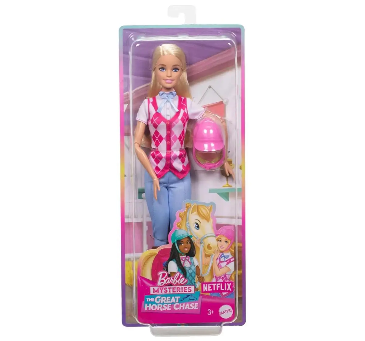 Buy Barbie Mysteries The Great Horse Chase Doll, Multicolour, 3Y ...