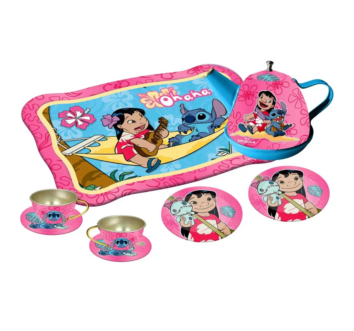 Buy Kriiddaank Disney Stitch 13 Pieces Tea Set, Whimsical Tea Party ...