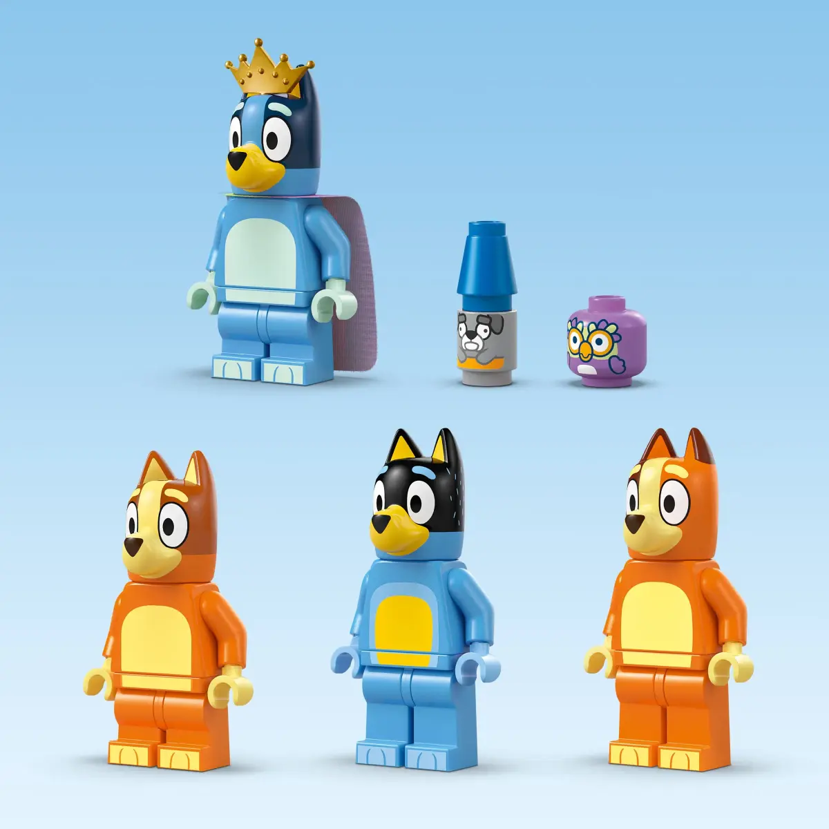 LEGO Bluey: Bluey’s Family House Playset,Home-Building Kit 11203 for 4Y+