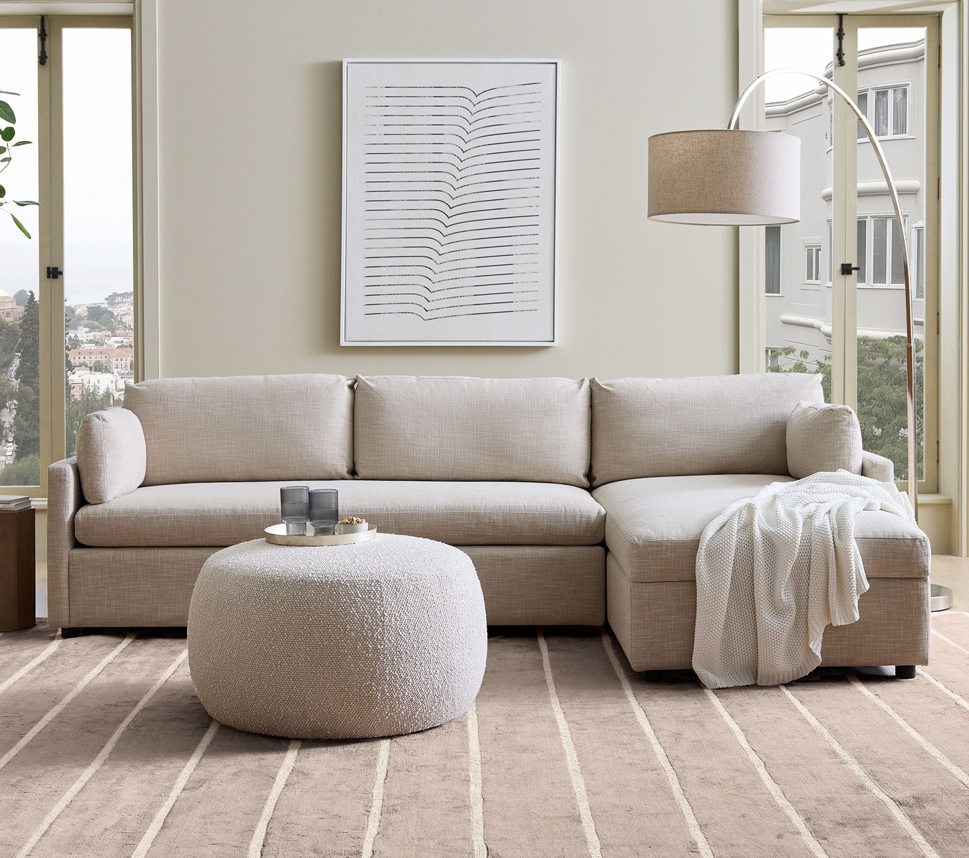 Modern Bands TENCEL?,,? Rug