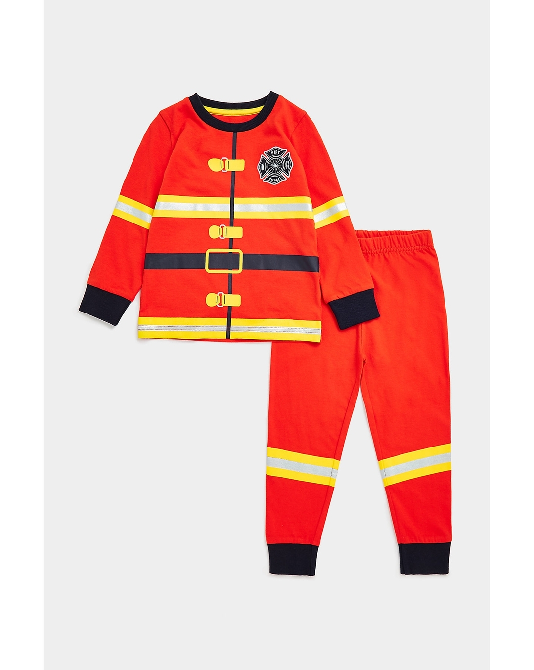 Buy Boys Full Sleeves Pyjama Set Mini Firefighter-Multicolor Online at ...