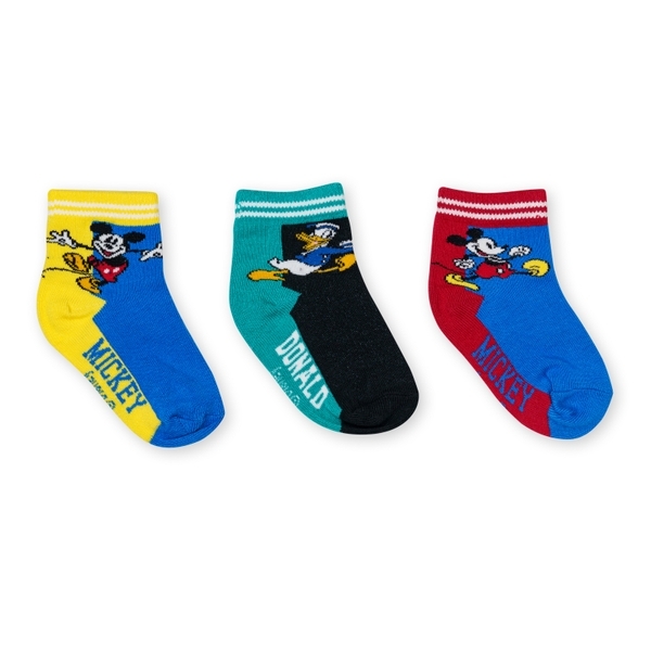 Buy Boys 3Pc Socks -Pack Of 3-Multi Online at Best Price | Mothercare