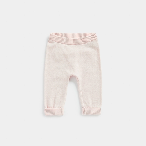 Buy Mothercare My First Mouse Knitted Joggers Jogger -Pack Of 1-Pink ...