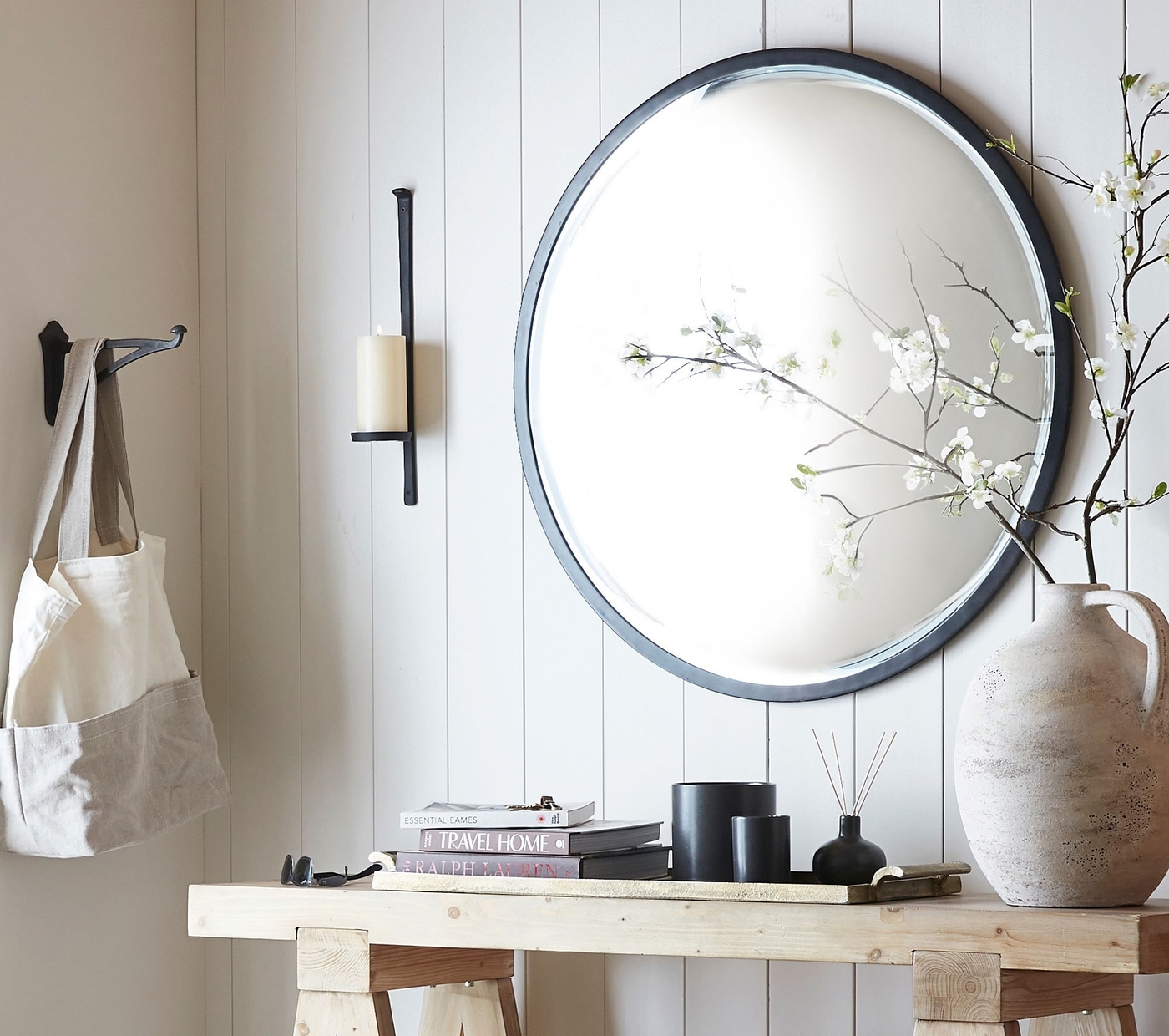 Layne 49” Round Wall Mirror