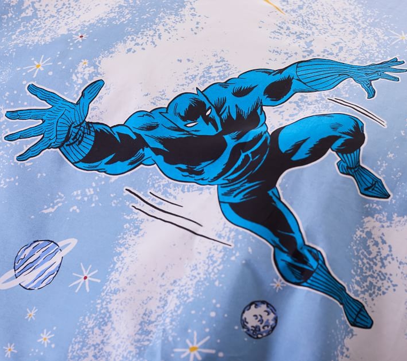 Marvel Heroes Glow-in-the-Dark Duvet Cover and Shams