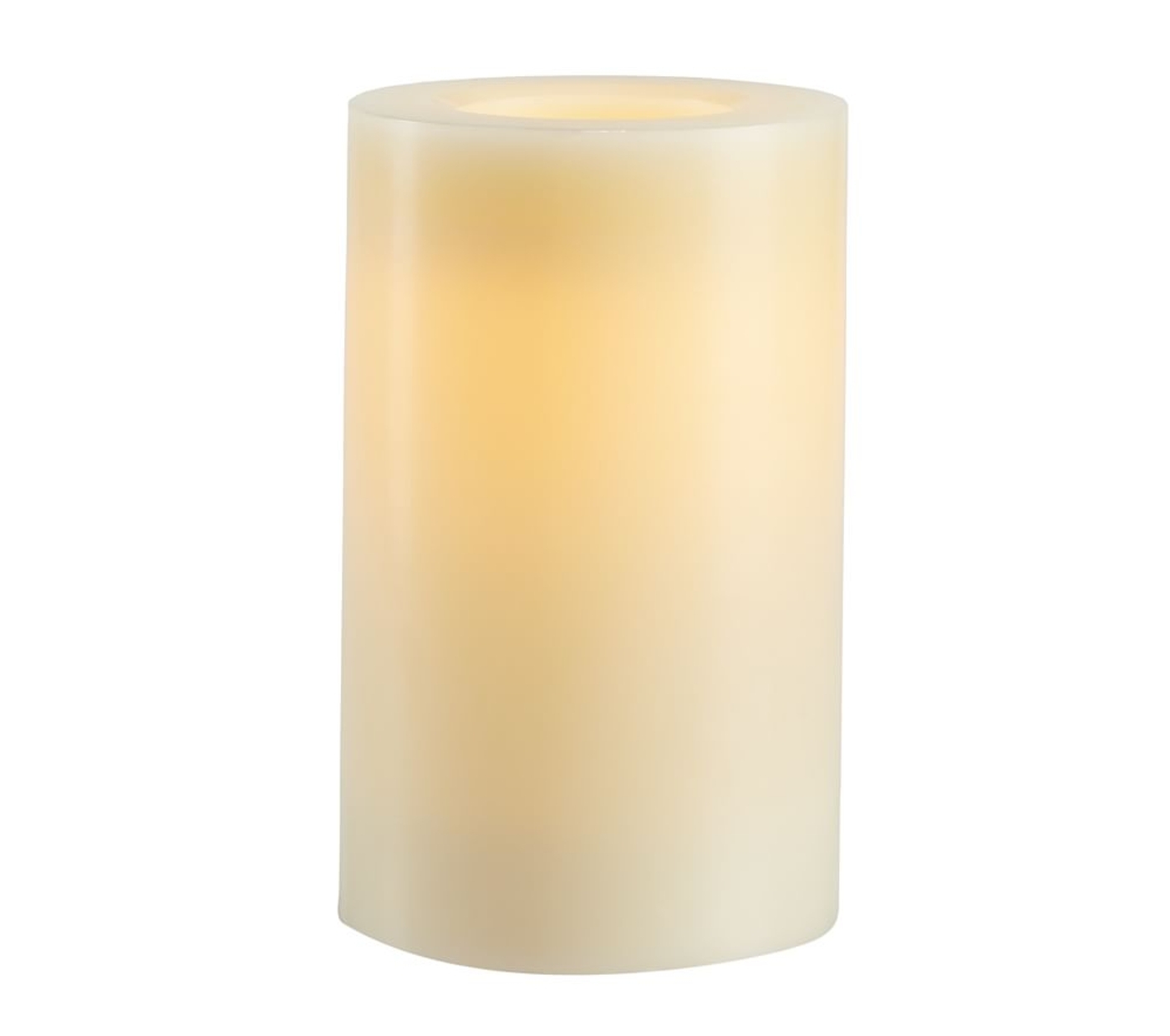 Standard Flameless LED Pillar Candle - Ivory