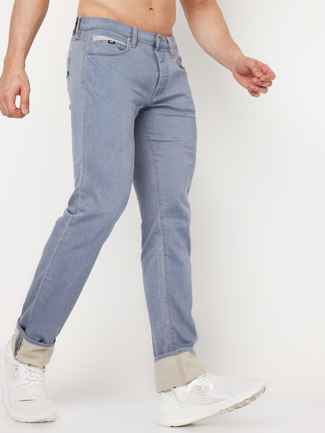 Men's Mitch Straight Fit Blue Jeans