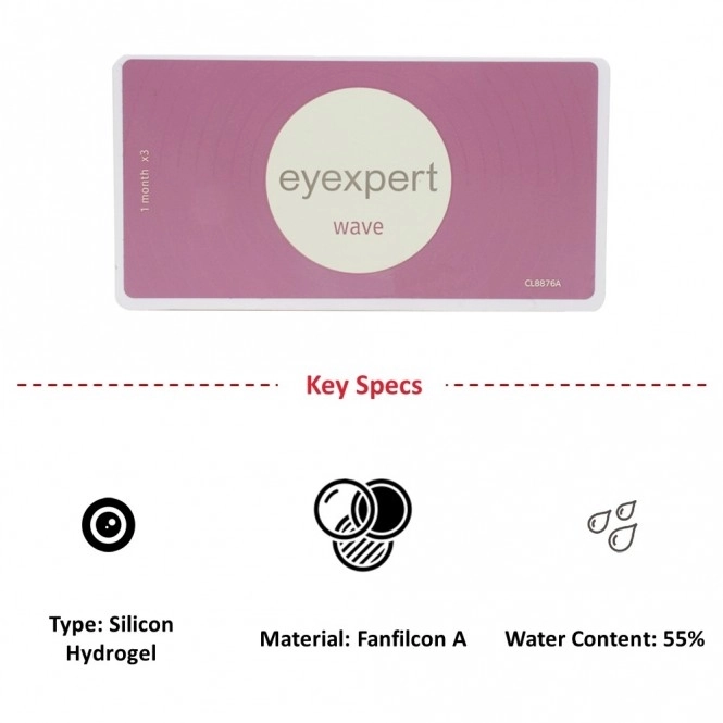 Buy Vision Express Eyexpert Wave Monthly (3 Lenses) Online - Vision Express