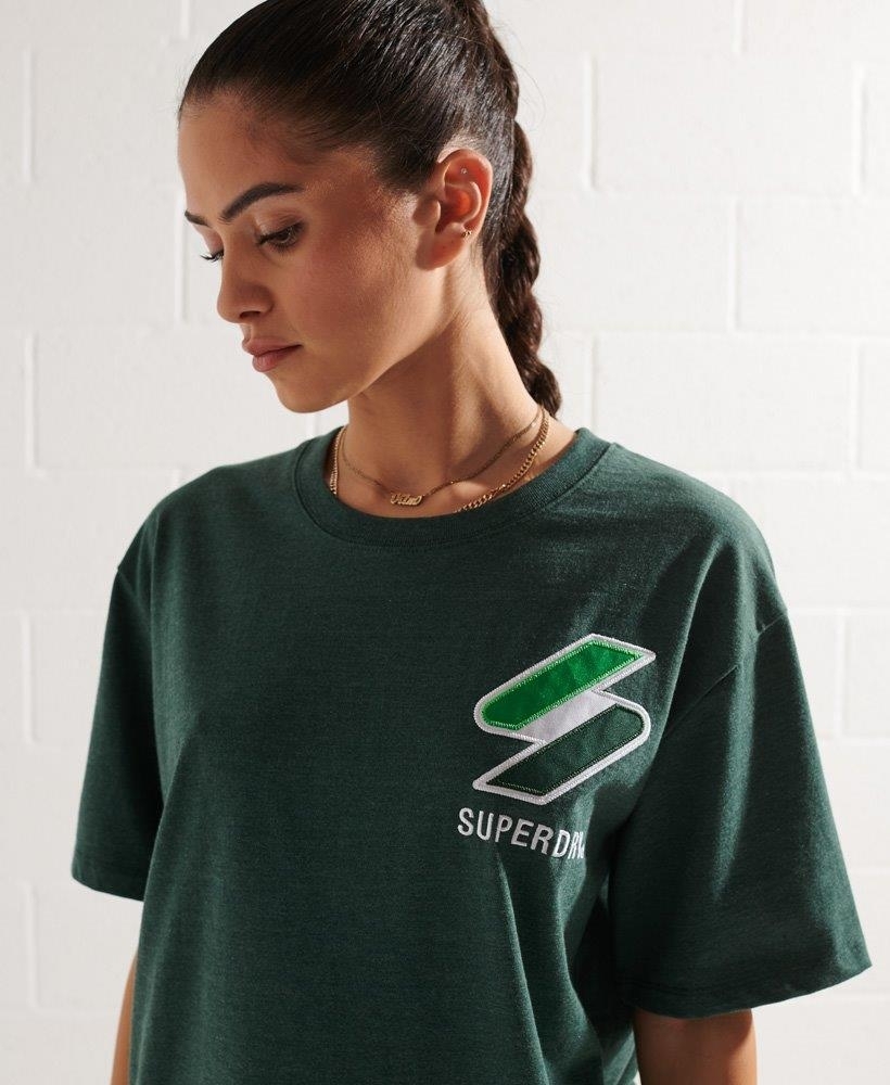 SUPERDRY CODE LOGO APQ TEE