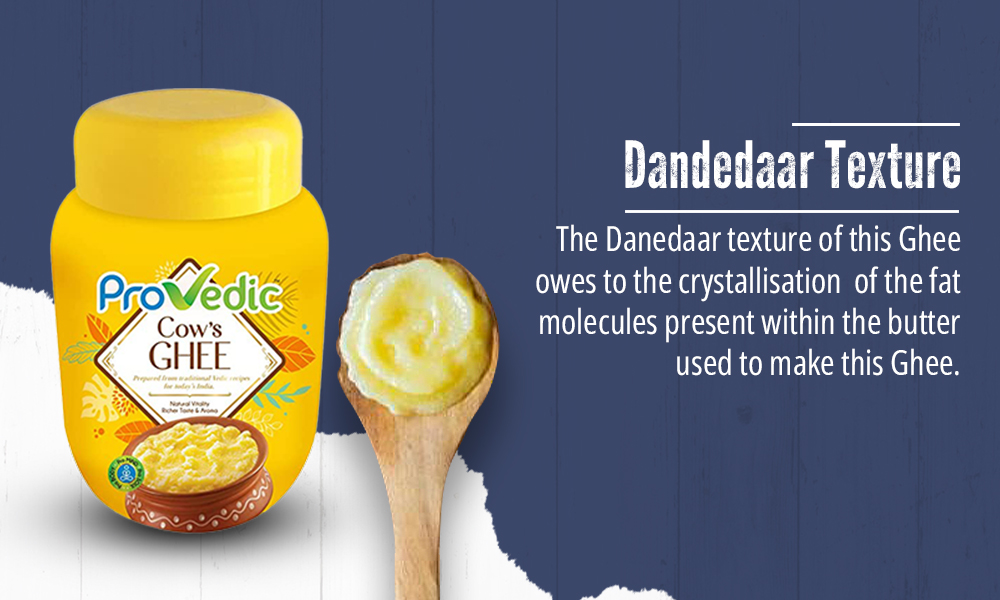 Buy ProVedic Cow's Ghee of 500 ml PET Jar | Pure, Natural & Healthy ...