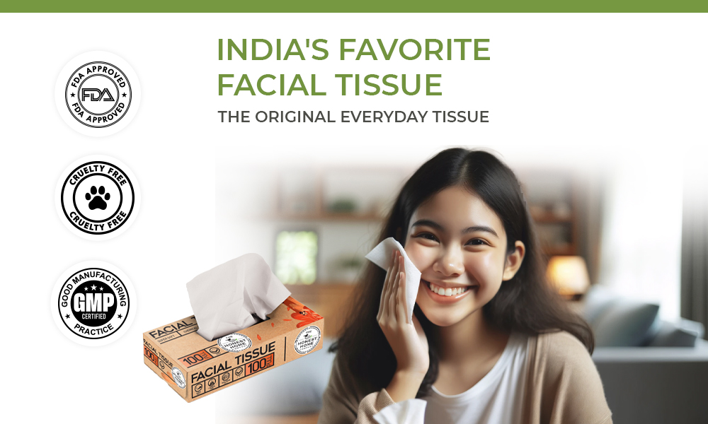 Buy The Honest Home Company 2 Ply Facial Tissue Box 100 Pulls - (Pack ...