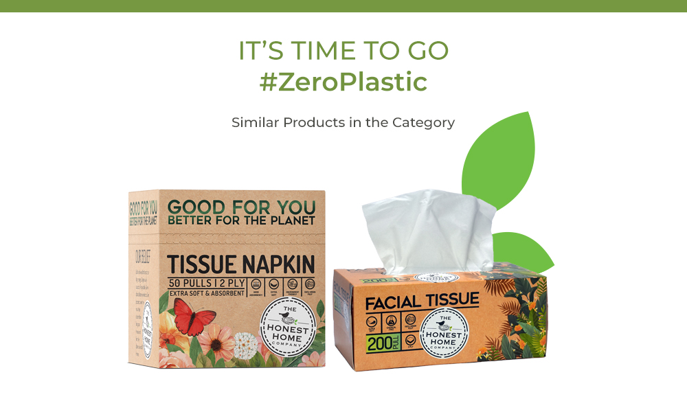 Buy The Honest Home Company 2 Ply Facial Tissue Box 100 Pulls - (Pack ...