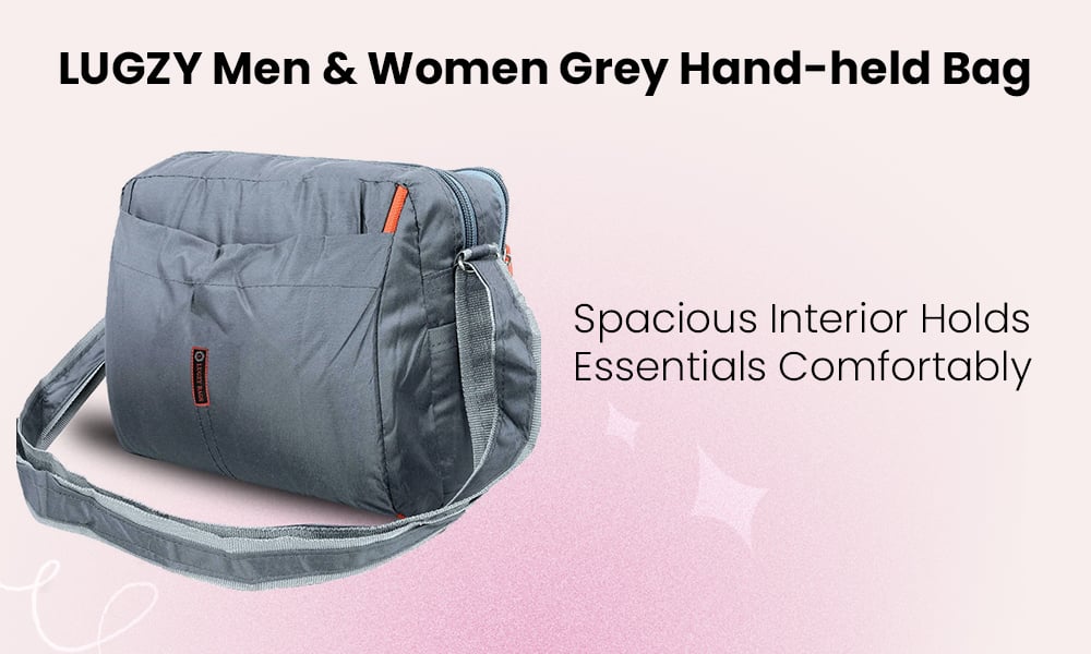 Buy LUGZY Men And Women Black Hand Held PU Bag (SPOUCH BLACK) Online at ...