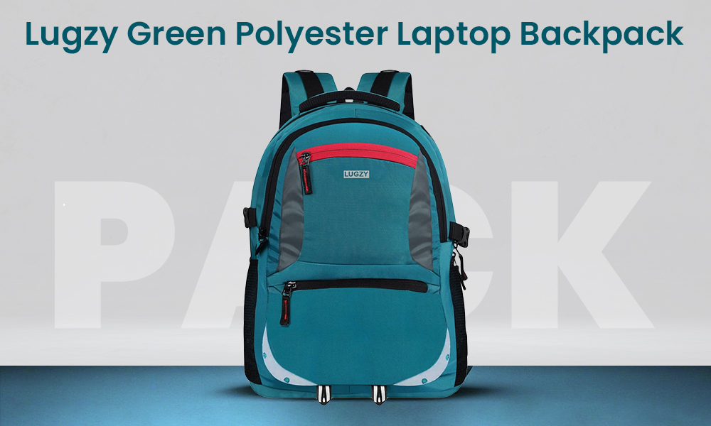 Buy Lugzy Grey Polyester Laptop Backpack 35 Liter Online at Best Prices ...