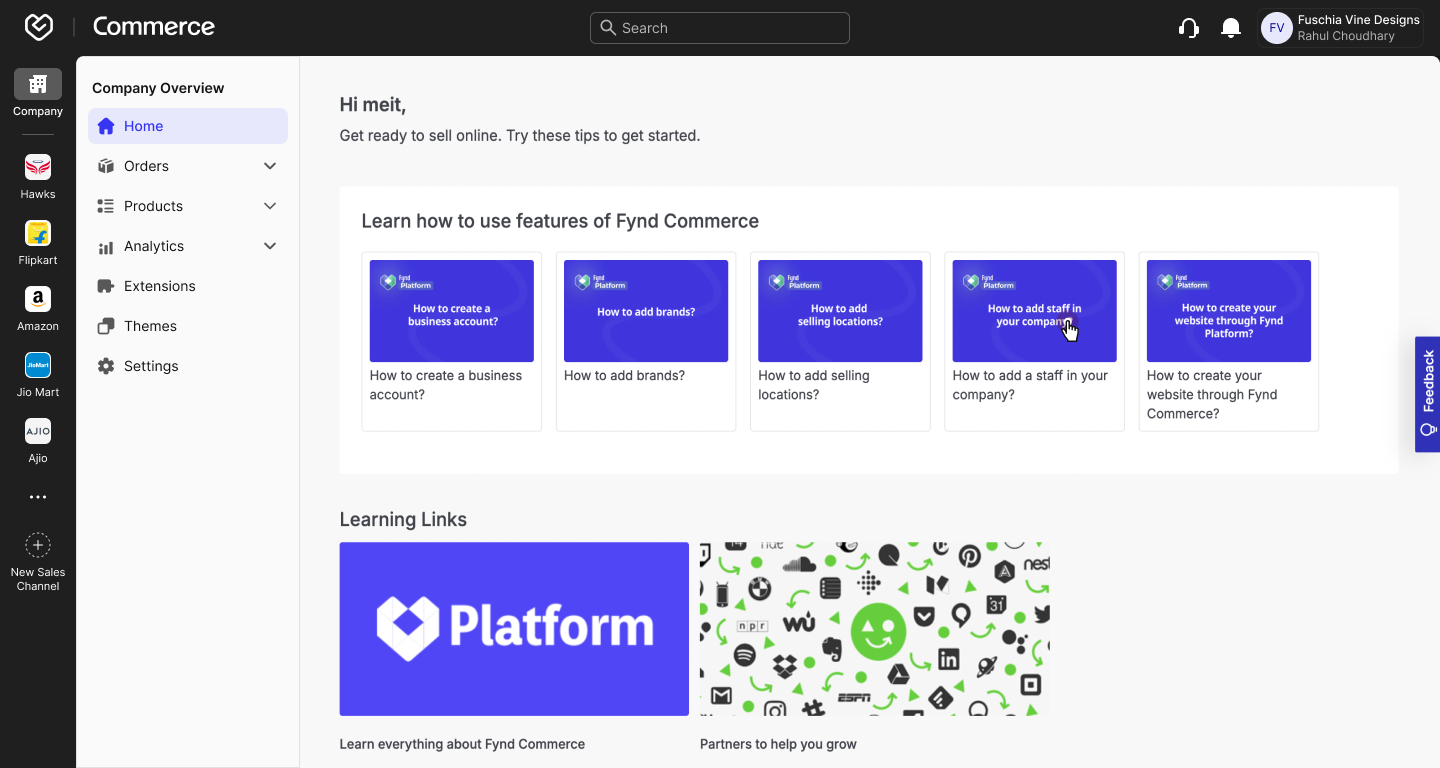 Introducing the New Navigation on Fynd Commerce | Fynd Commerce