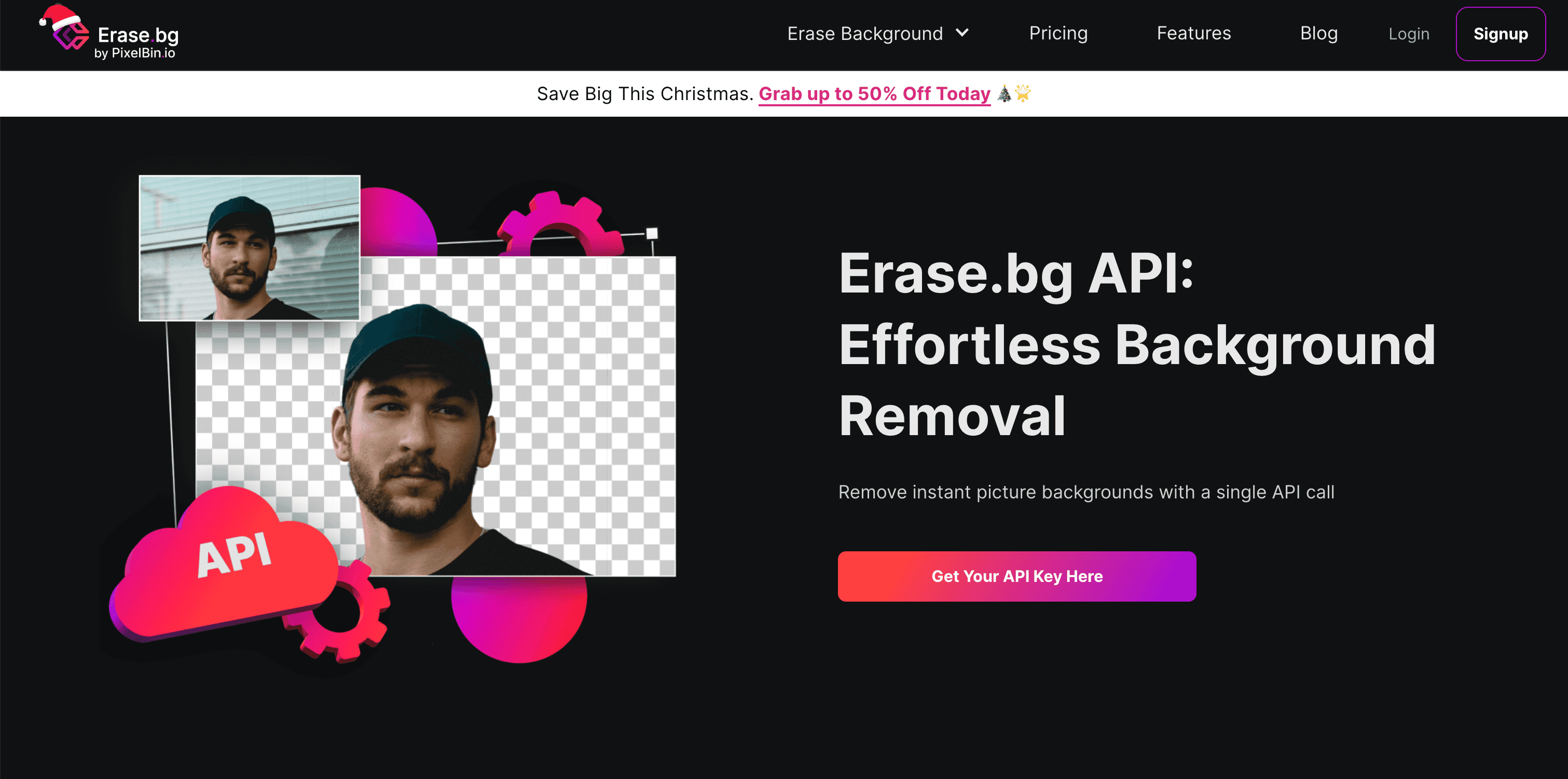 Erase.bg API: Effortless Background Removal