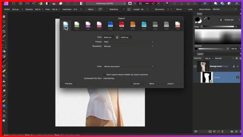 How To Remove Background From Affinity Photo