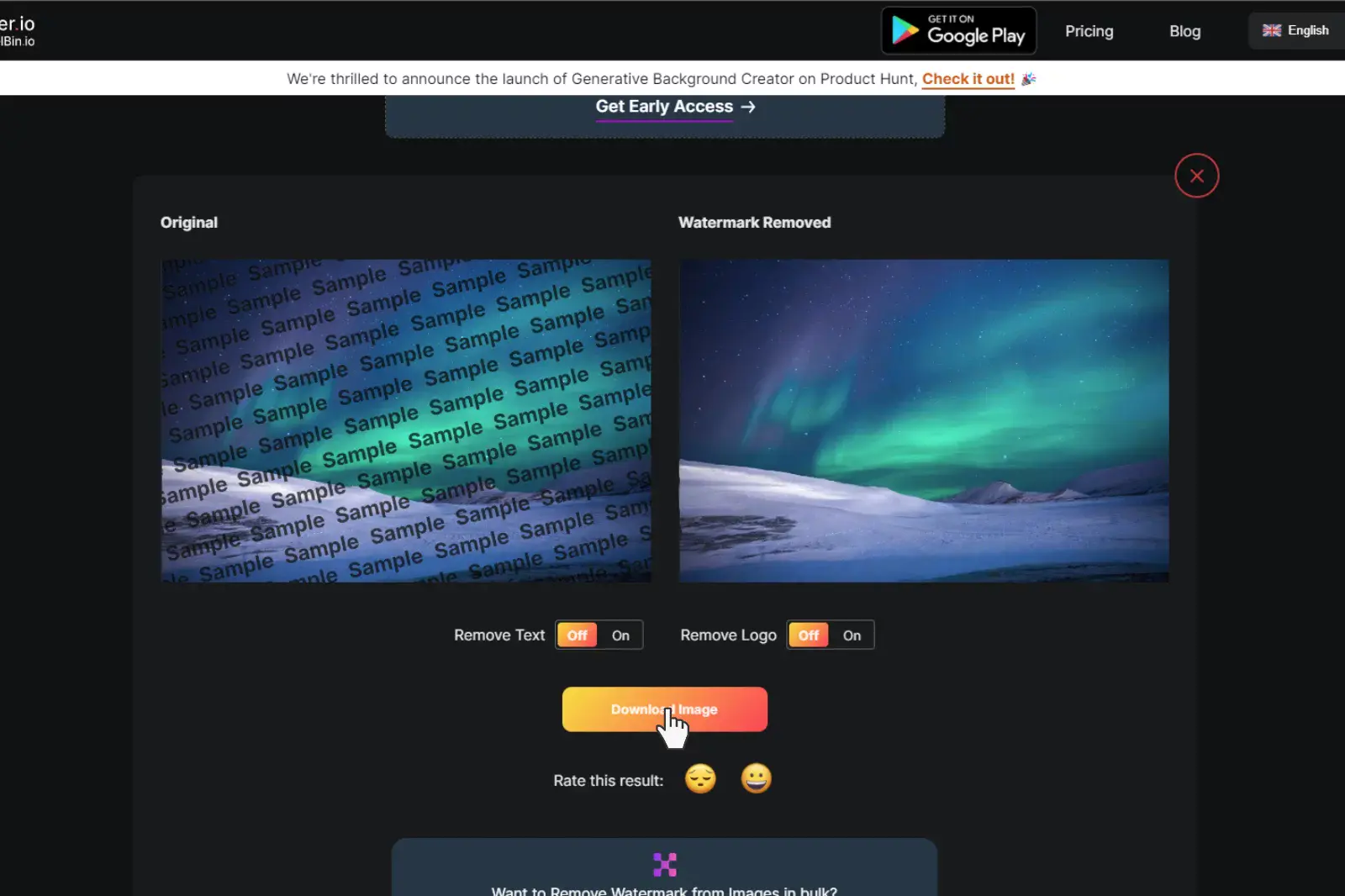 How to remove the watermark on the InShot app for free