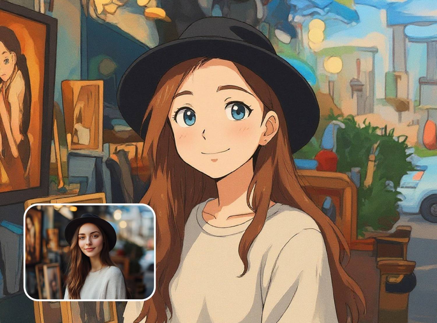 Free online AI cartoon generator