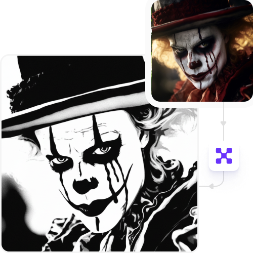 cartoon stencil maker