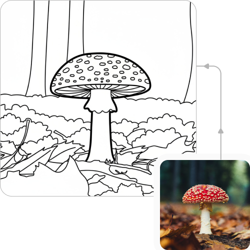 word coloring page generator