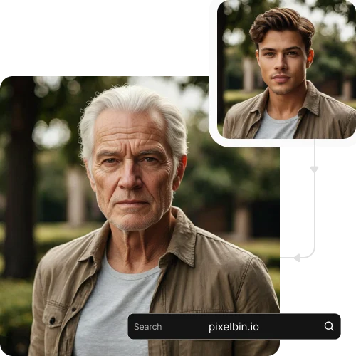 Free AI age progression tool: Predict how you'd look at any age