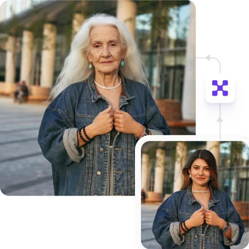 Free AI age progression tool: Predict how you'd look at any age