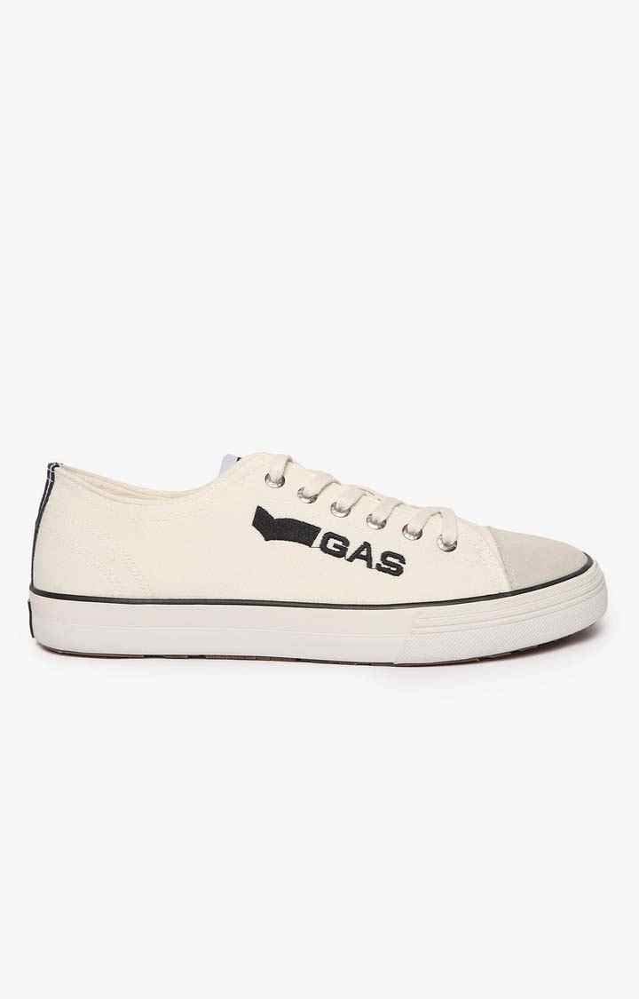 White Express Low Text Sneakers