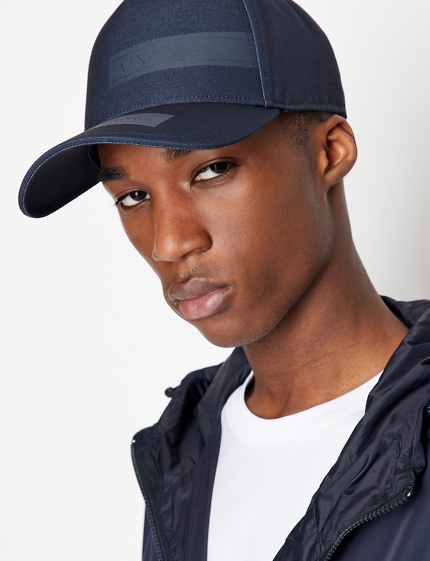 Baseball Hat with Logo Tape