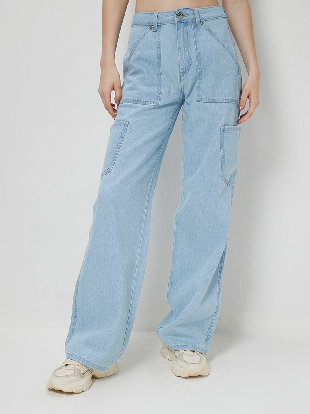 CSY Light blue cargo jeans