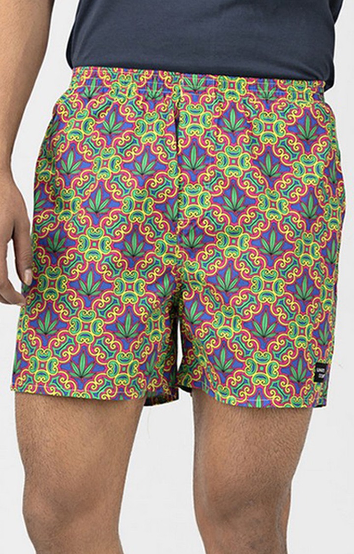 Green 420 Men's Boxers