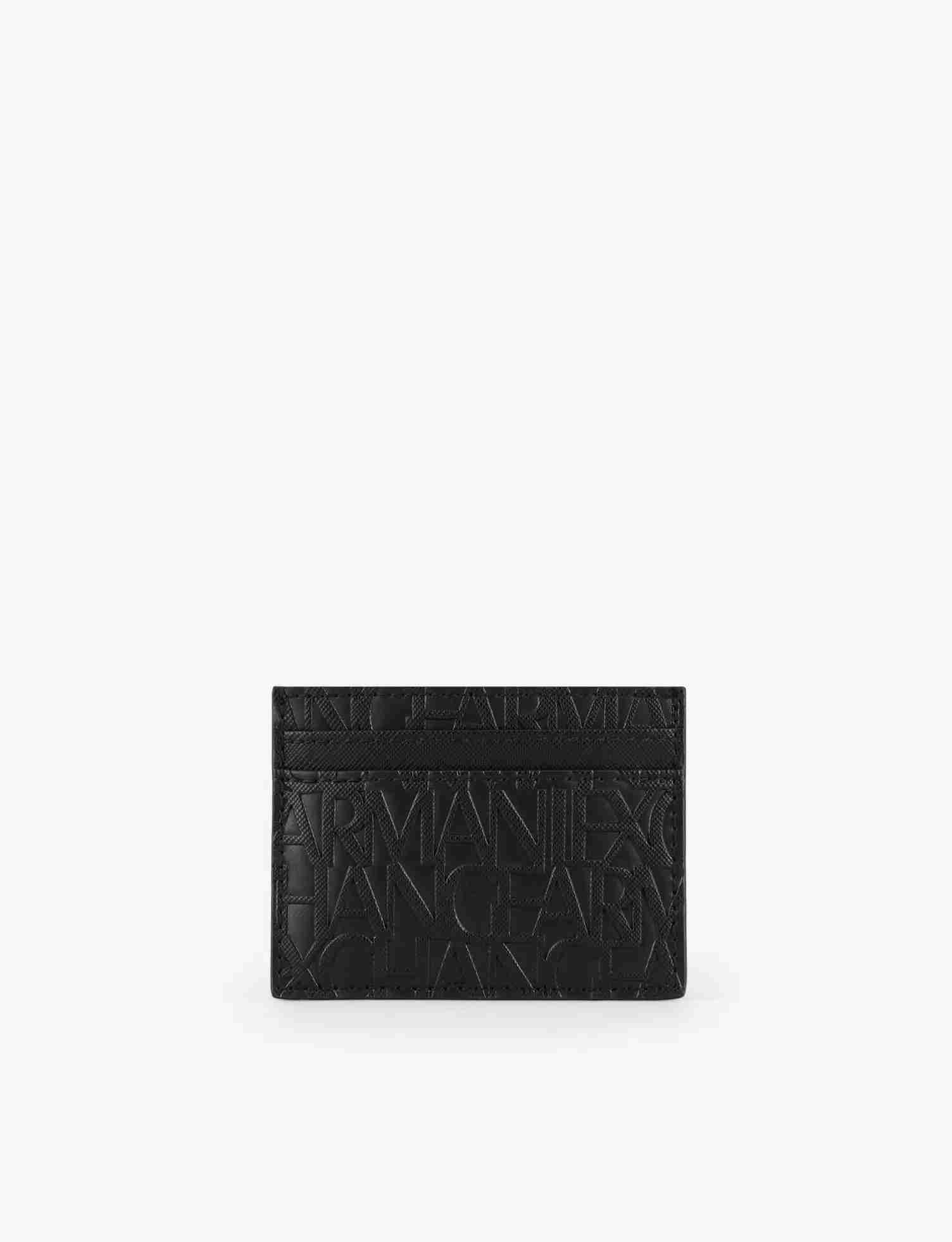 Card Holder With Embossed Logo