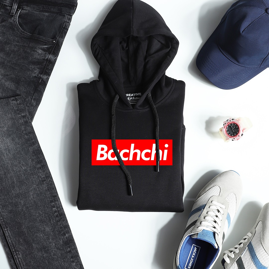 Bachchi Black Hoodie