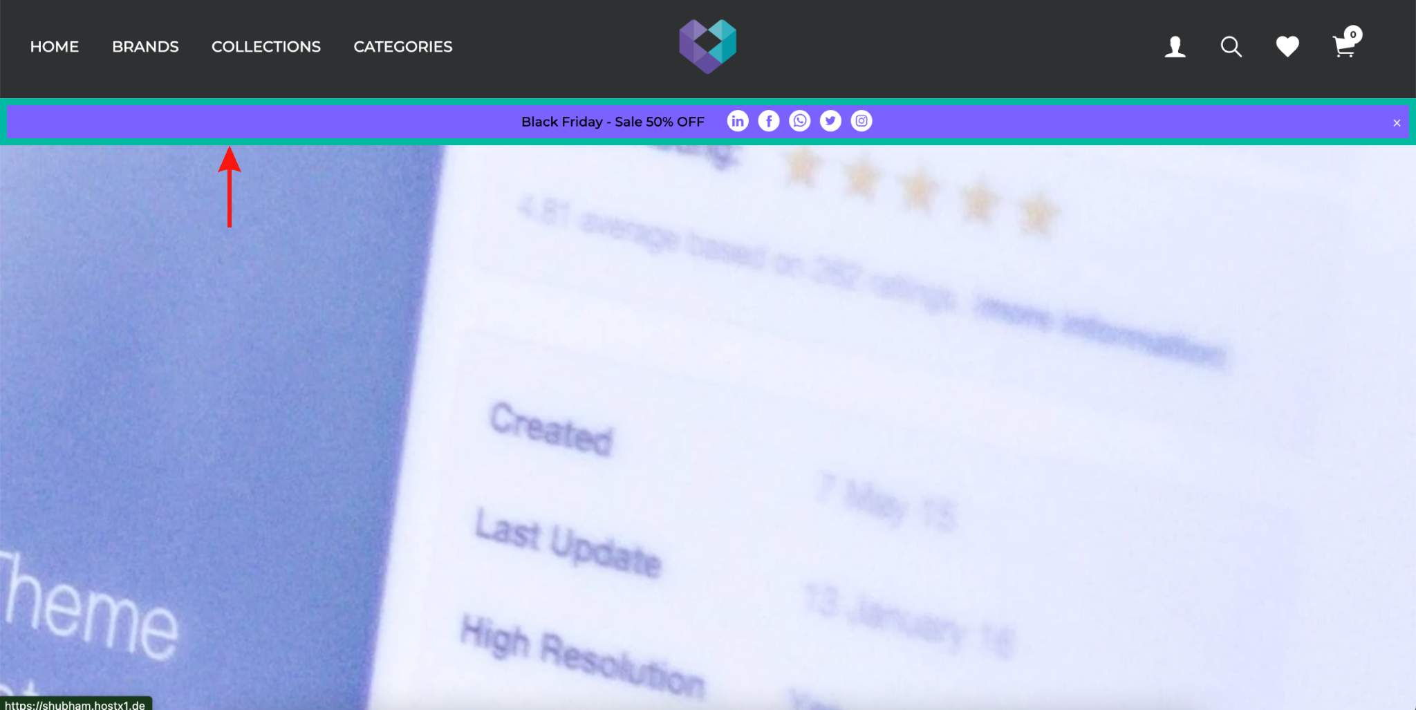Using Announcement Bar Extension | Fynd Platform Help Center