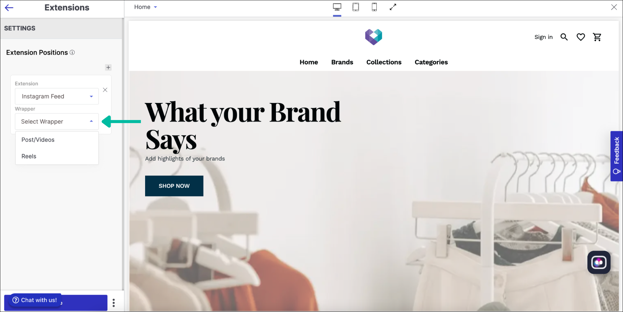 Using Instagram Feed Extension | Fynd Platform Help Center