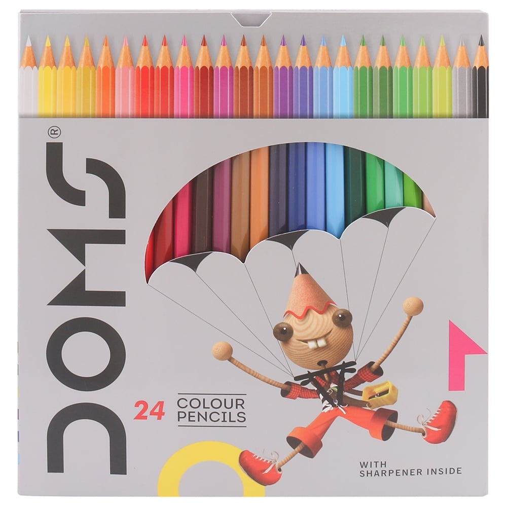 Doms Full Size Colour Pencils (24 Shades)