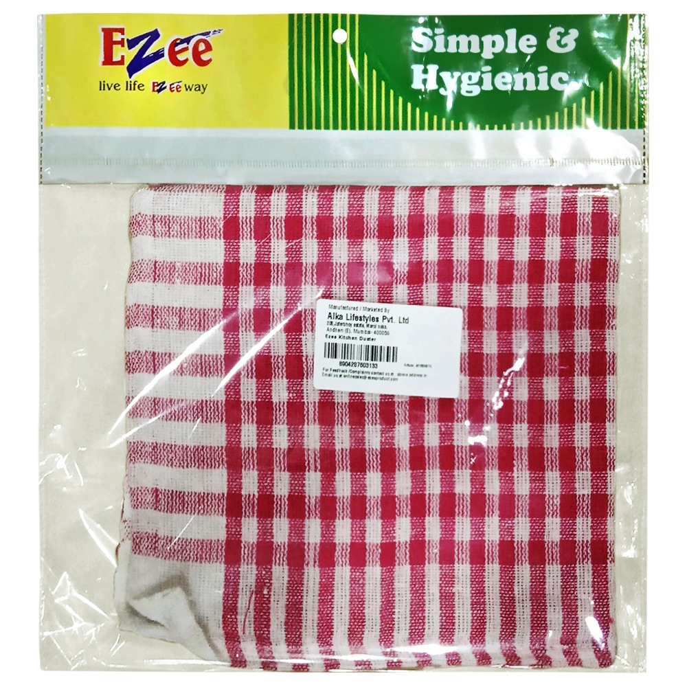 Ezee Red Kitchen Duster