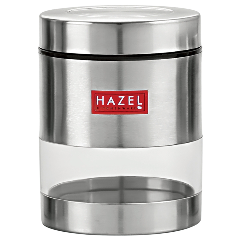 Hazel See Through Stainless Steel Container 450 ml