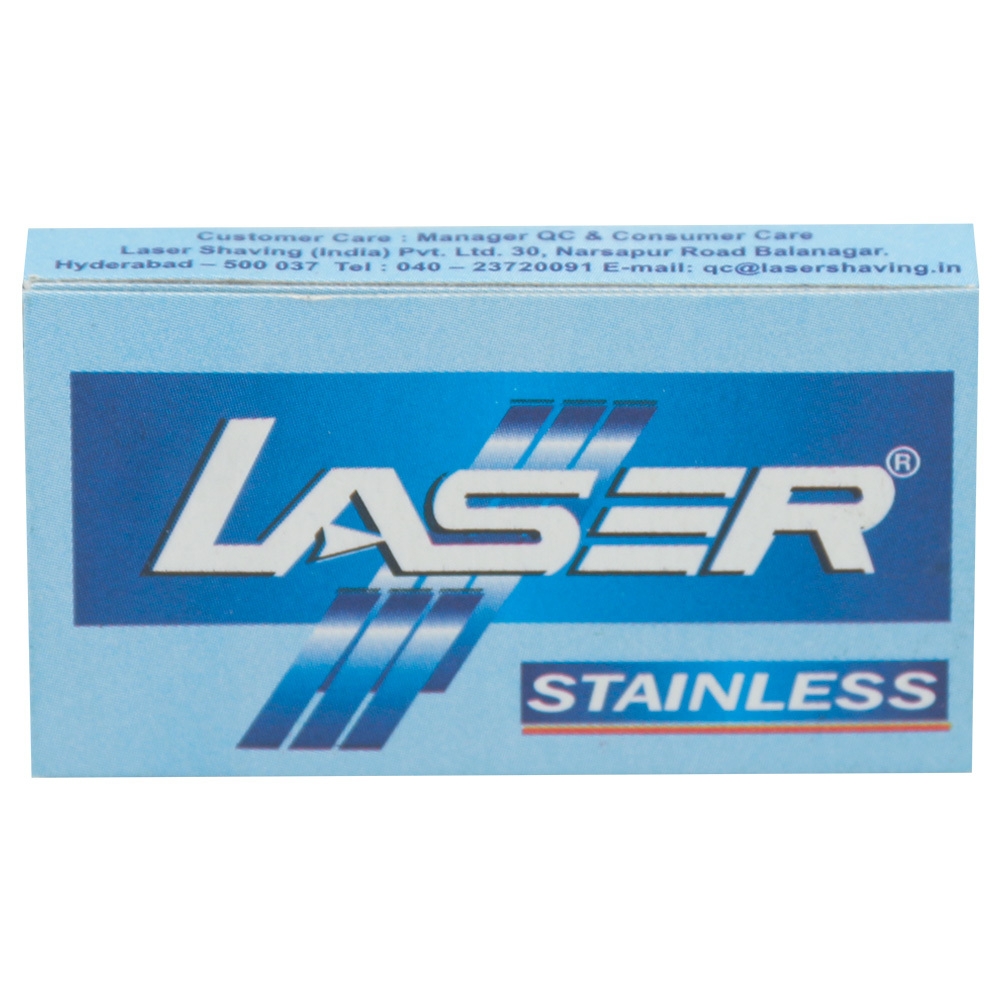 Laser Stainless Double Edge Blades 5 pcs