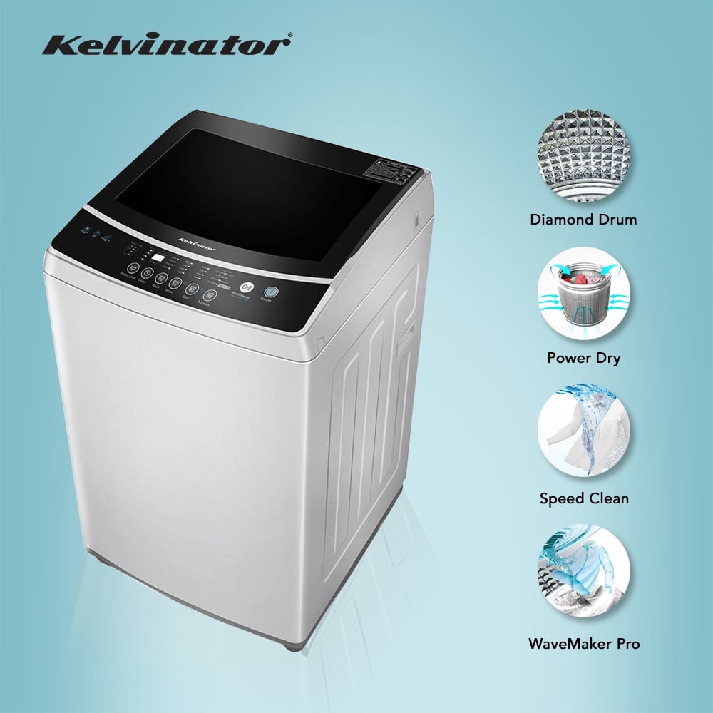 Kelvinator 7 Kg Top Loading Fully Automatic Washing Machine, KWT-A700LG