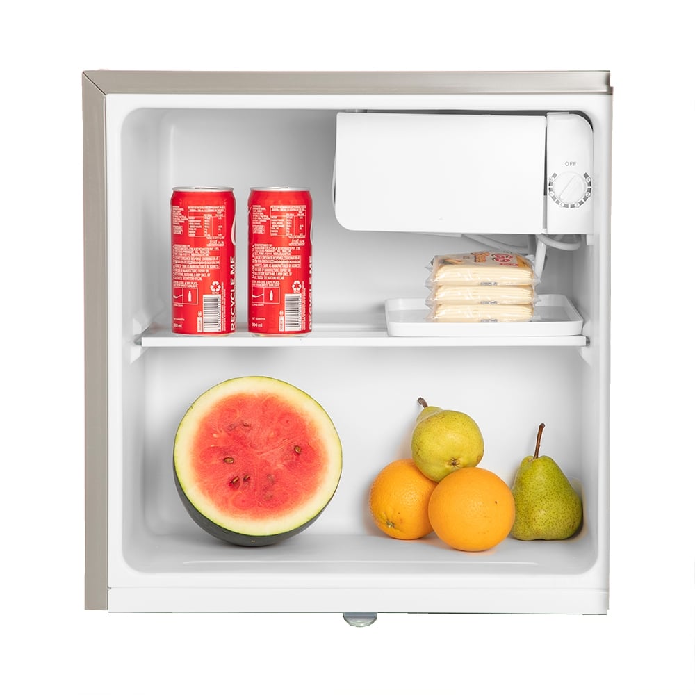 Kelvinator 45 litres Mini Bar Single Door Refrigerator, Silver Grey KRC ...
