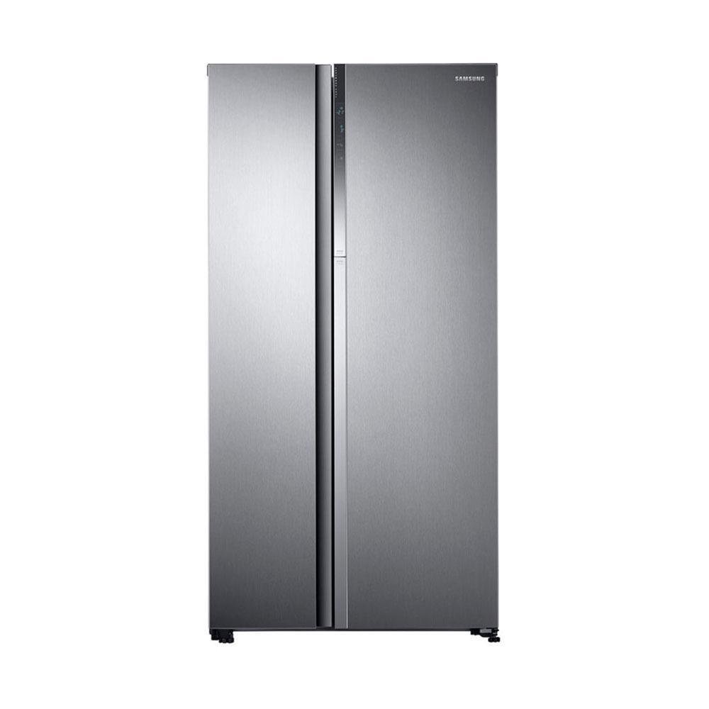 Samsung 674 litres Side-by-Side Refrigerator, Easy Clean Steel ... Samsung 674 litres Side-by-Side Refrigerator, Easy Clean Steel ...