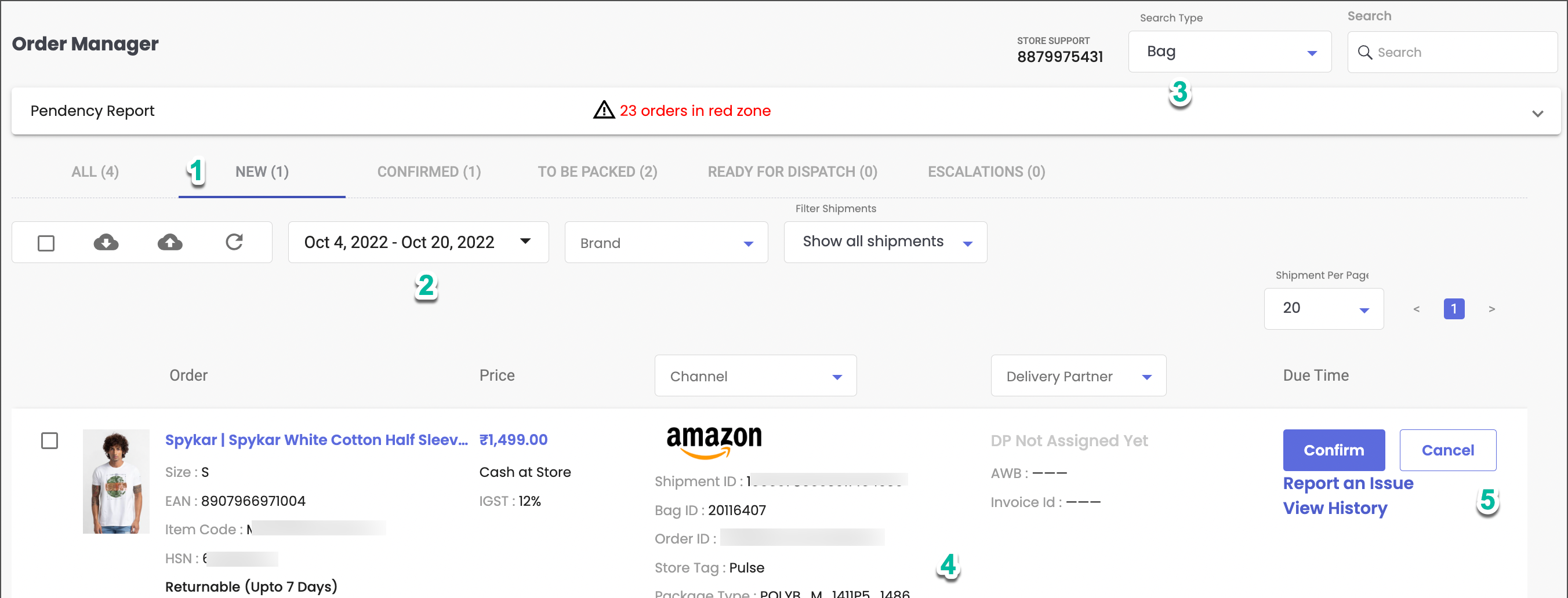Amazon Order Processing Fynd Platform